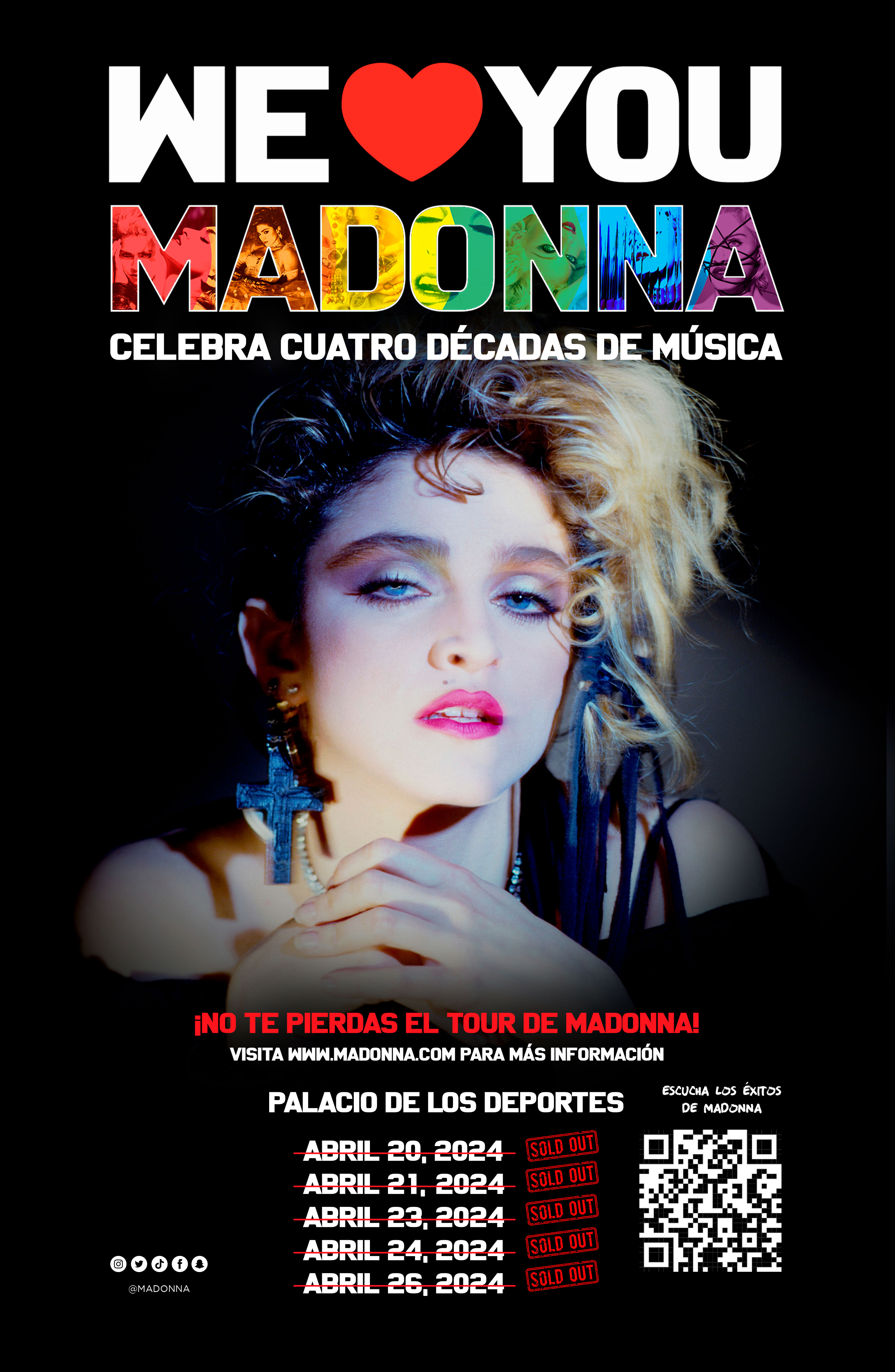 ¡GANA UN PASE DOBLE PARA EL CONCIERTO DE MADONNA EN CDMX!
